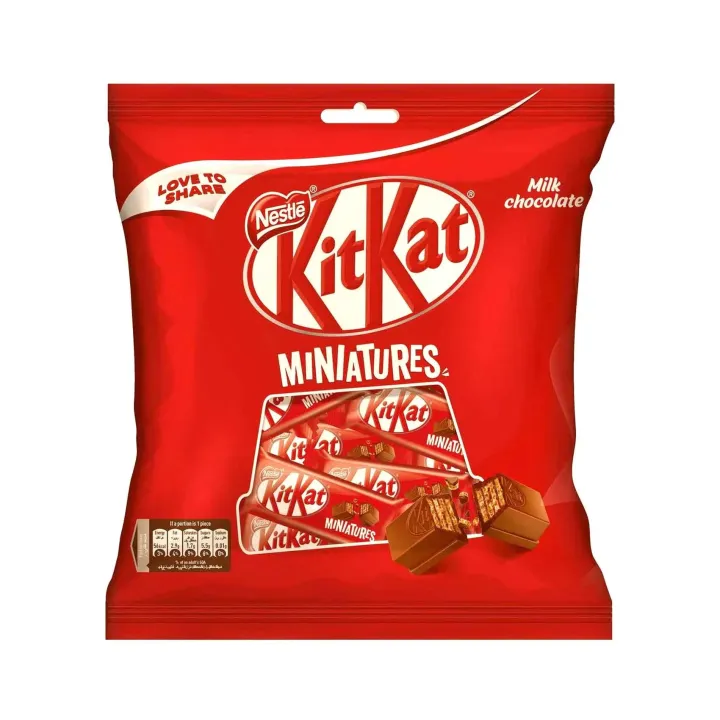 🔥 Nestlé Kit Kat Miniatures Chocolate Pouch – 110g | Best-Selling ...