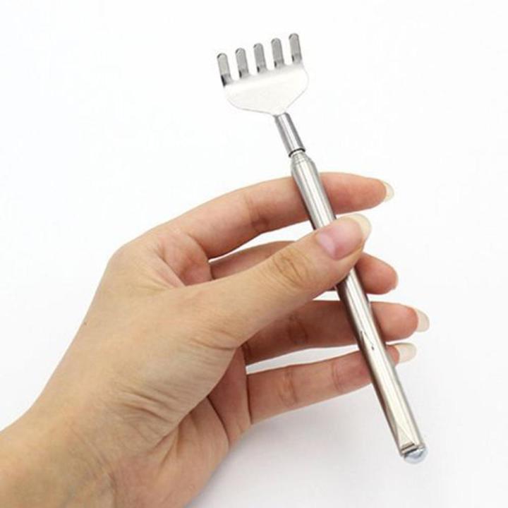 Expandable Back Fork Scratch Stainless Steel Portable Telescopic ...
