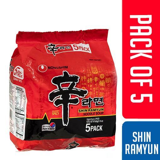 NongShim Shin Ramyun Family Pack, Gourmet Spicy | Daraz.pk