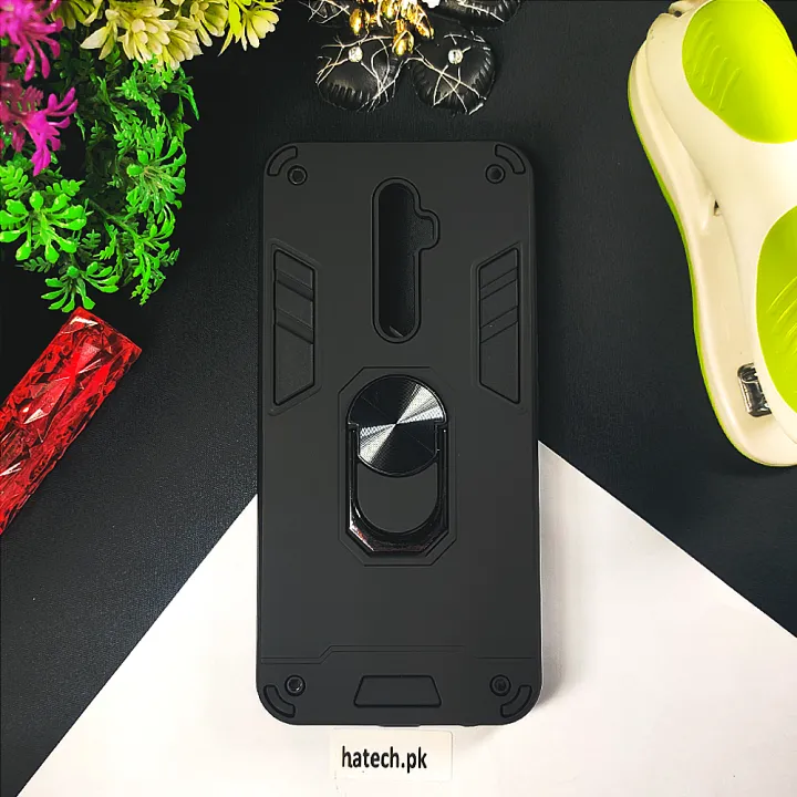 Oppo Reno 2F|Reno 2Z Armour Back Case Grippy & Stylish: Hard Plastic ...