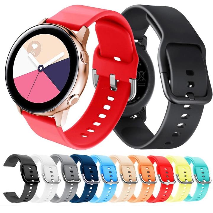 20mm Width Universal Silicone Smart Watch For Galaxy Watch And All ...