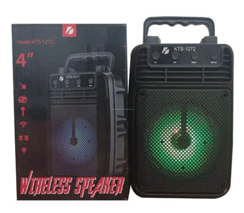 Wireless Speaker Model: KTS-1272 Built-in Bluetooth, FM scan, USB and SD card and microphone ...