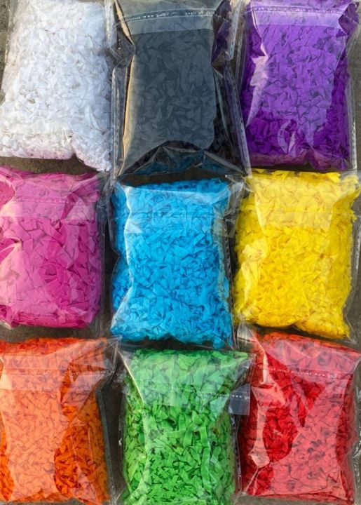 10g CRINKLE/FILLER/SHREDDED PAPER PACKAGING MATERIAL FOR GIFTS AND ...