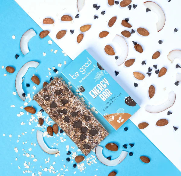 BeGood Coconut Chocolate Chip Granola Bar - Protein Bars - Energy Bars ...