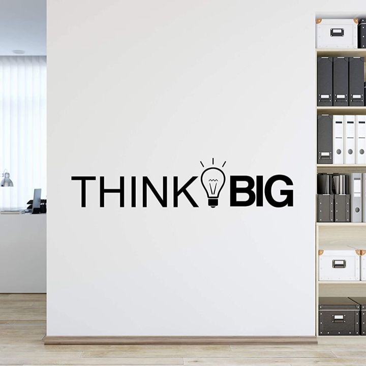 WallsArt Store Large Think Big Office Decor Wall Art Wall Decal ...