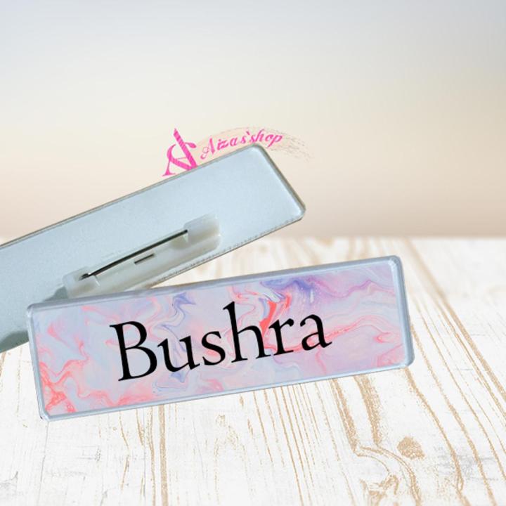Bushra name badge | Daraz.pk: Buy Online at Best Prices in Pakistan ...