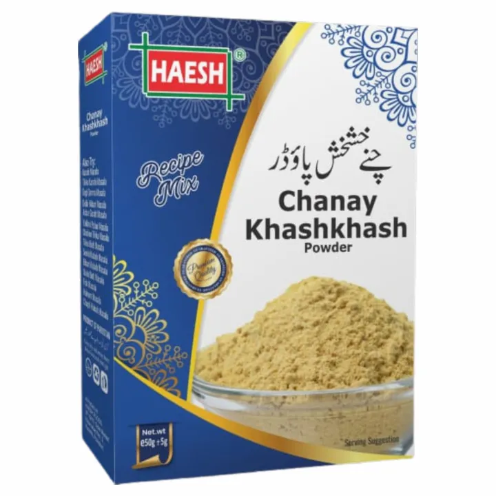 Haesh Chanay Khashkhash Powder 50g Box Koftoon k Qeema ko Bind kerne k ...