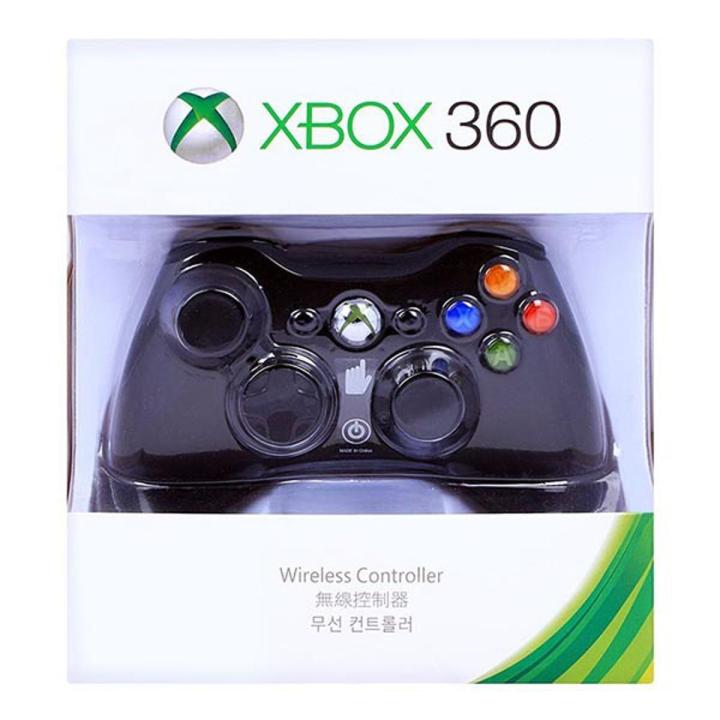 Xbox 360 Wireless Controller-Black | Daraz.pk