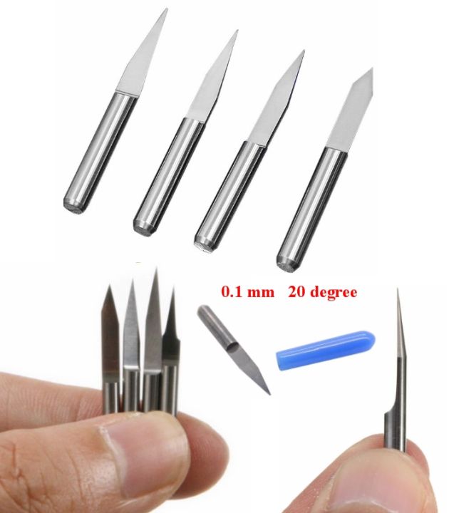 1pcs 0.1 20 Degree PCB Engraving V-shape Bit 3.175mm | Daraz.pk