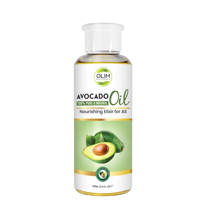 OLIM NATURALS - Avocado Oil 100 ML Cold Pressed Pure Edible Cooking ...