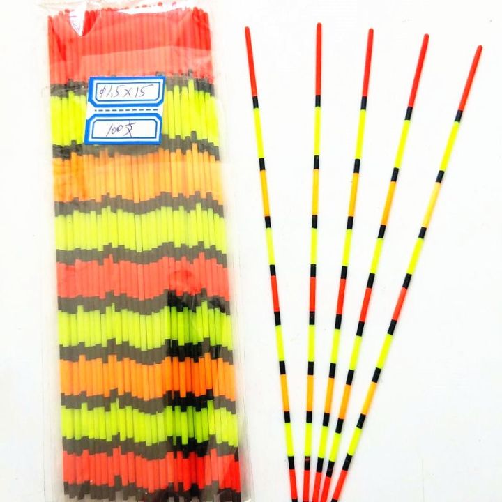 10pcs Hot Straight Tail/cone Tail Fishing Float Top DIY Drift Tail ...