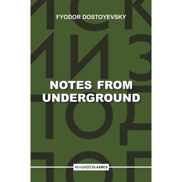 Notes From Underground (Readings Classics) by Fyodor Dostoyevsky | Daraz.pk
