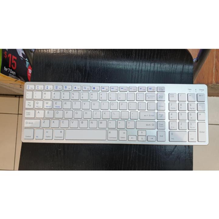 Ultra Slim Wireless Keyboard Rechargeable | Daraz.pk