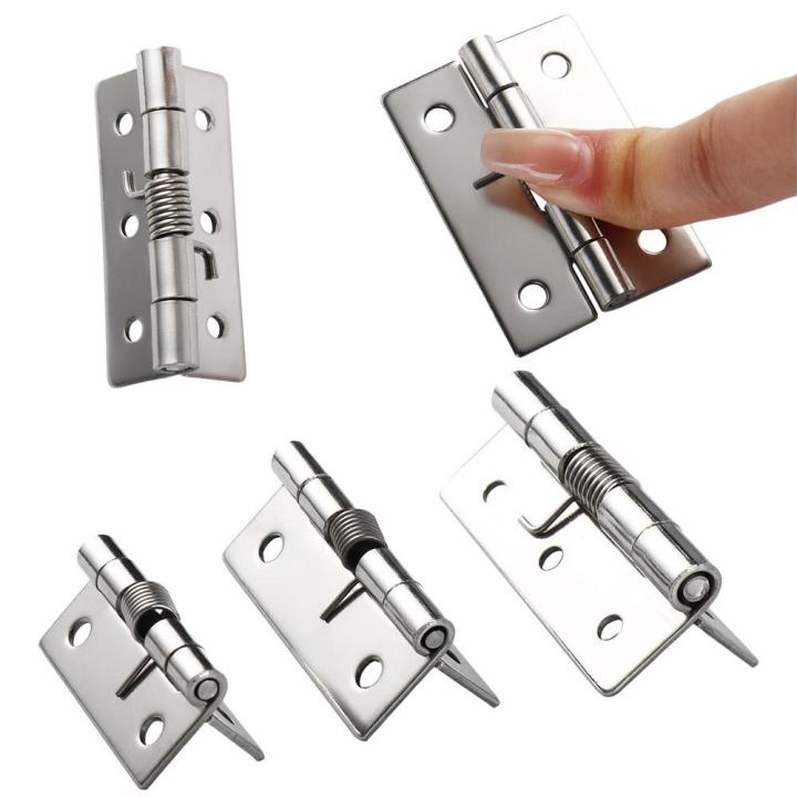 Durable Automatic Door Hinge Hydraulic Buffer Rebound Spring Hinges ...