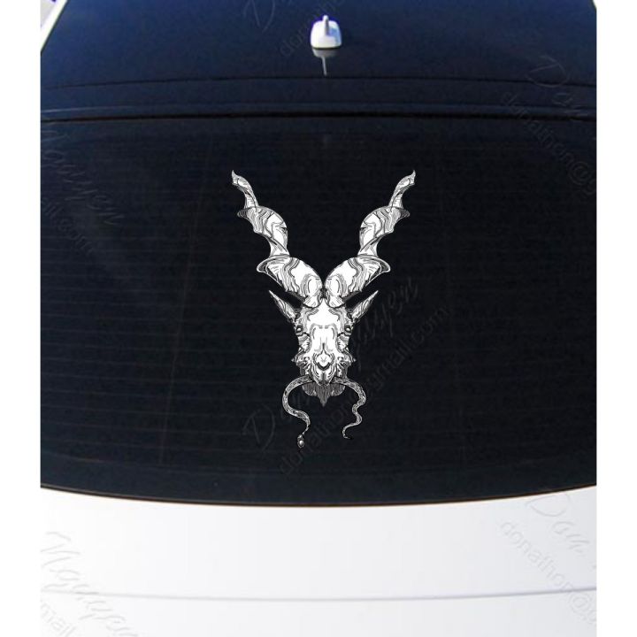 Markhor Car Stickers Windshield Window Auto Vinyl Film DIY Decal ...