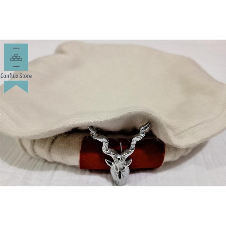 Traditional Chitrali Cap with Markhor Emblem | Afghani Cap | Khapol ...
