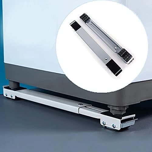 Movable Washing Machine & Refrigerator Base, Trolley , Adjustable ...