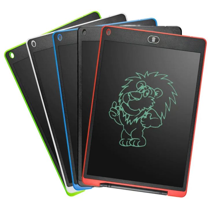 LCD Writing Tablet Electronic Slate E-writer Digital Memo Pad Erasable ...