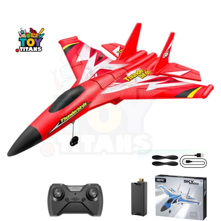 4DRC G1 RC Fighter Jet Airplane – 2.4GHz 4 Channel Remote Control ...