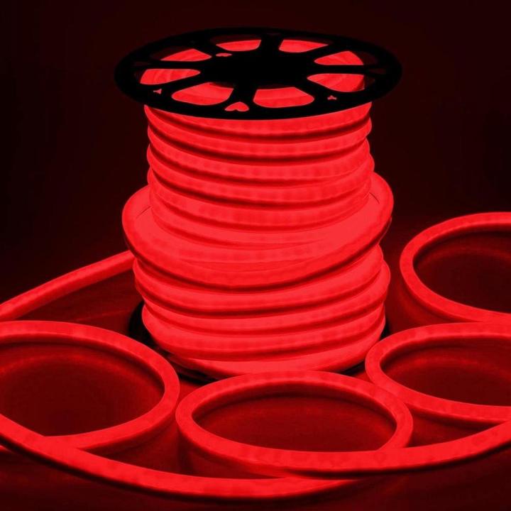 Red LED strip Flexible NEON Rope Light waterproof/LED Neon Lights ...