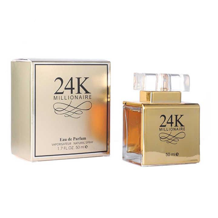 24K Millionaire For Men - Eau De Parfume - Gold - 50ml | Daraz.pk