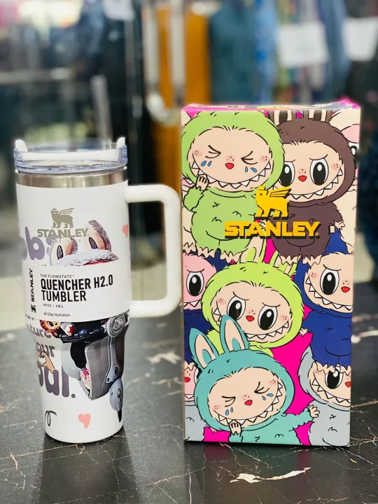 Limited Edition Labubu Stanley 40 Oz Tumbler Free Gift Box | Daraz.pk