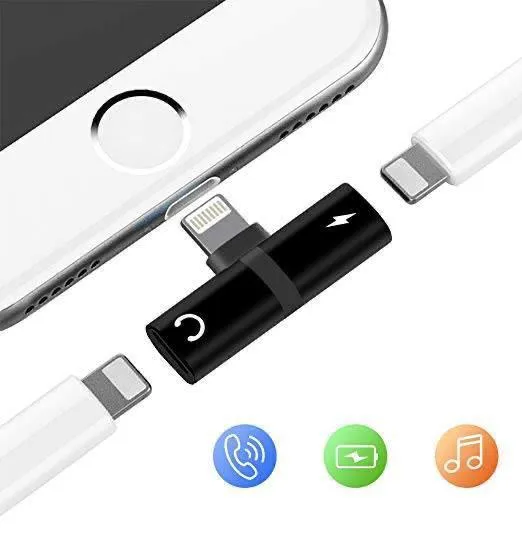 IPhone Lightning Splitter, Lightning Adapter, iFlash 2in1 Lightning ...