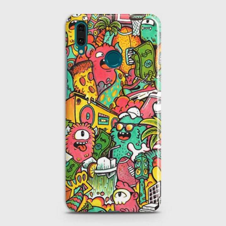 Huawei Enjoy 9 Plus Cover Case BEAUTIFUL CARTOON Hard Cover- Design 4 ...