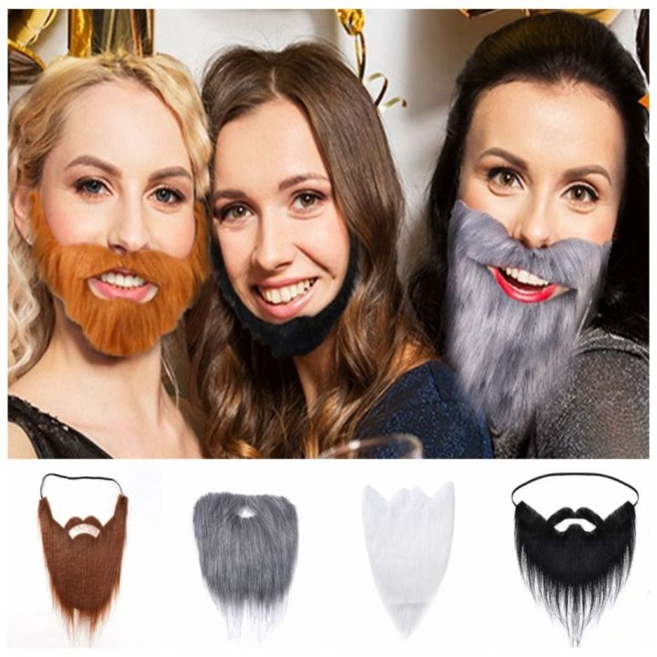 Cosplay Props Decoration Halloween Realistic Fake Beard Artificia ...
