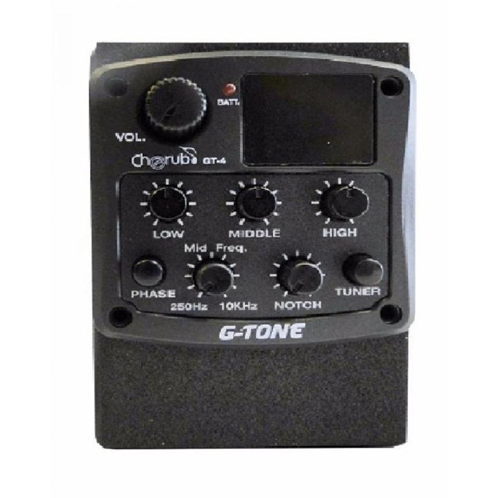 Cherub GT4 - Acoustic Guitar Pre Amp 3 Band EQ Pickup | Daraz.pk