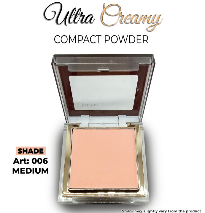 Ultra Creamy Compact Powder Shade 006 Medium | Artemis | Daraz.pk