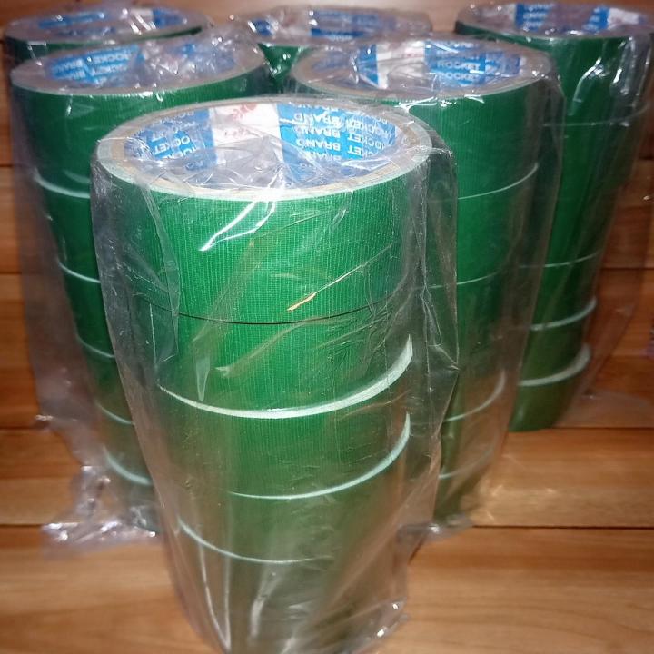 Binding Tape / Duct Tape / Binding Tape 2 Inch 5 Yard # 701 B Green (24 ...