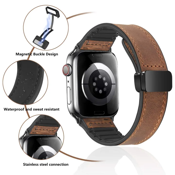 100% Pure Leather Straps, Leather Straps for Watches, Leather Watch ...