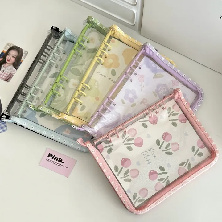 1 Stationery A5 Binder Photo Album PVC Korea Style Photocard Holder ...