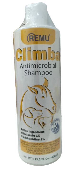 REMU CLIMBA ANTIMICROBIAL CATS & DOGS SHAMPOO (400ML) | Daraz.pk