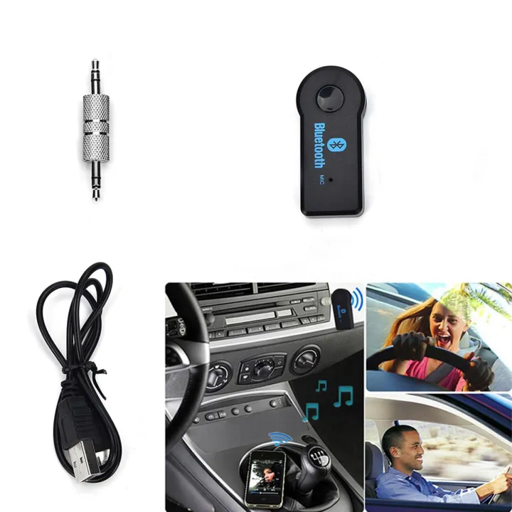 【All Of Me】Wireless Car Receiver 3.5MM Audio Stereo Music Home Hands ...