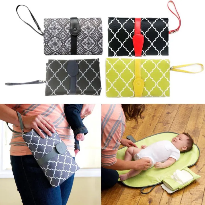Travel Baby Nappy Changing Pad Portable Station Waterproof Foldable ...