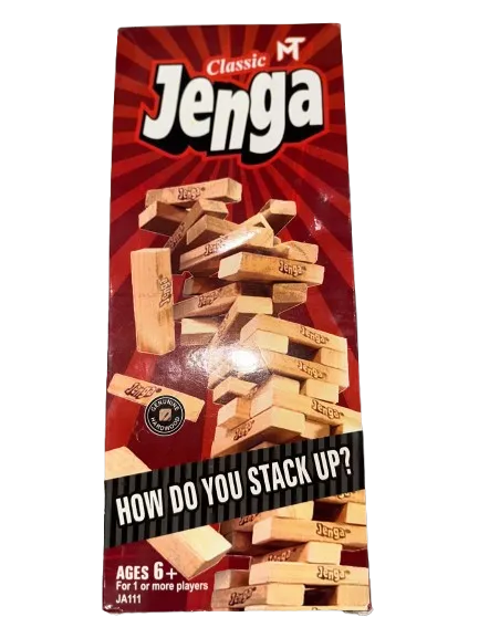 Jenga game | Wooden stacking block game | Tumbling tower game | Classic ...