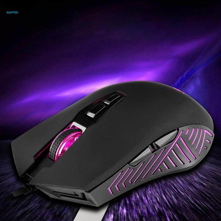 corded Gaming Mouse Optical Sensor with Backlit Lightweight for ...