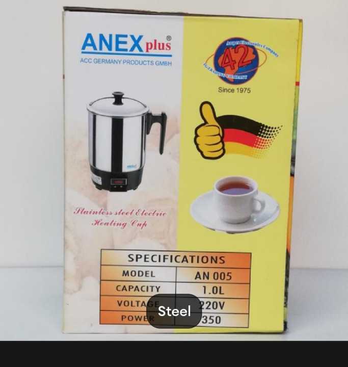 HT Anex plus Electric kettle (Heating Cup) - 1 Liter | Daraz.pk