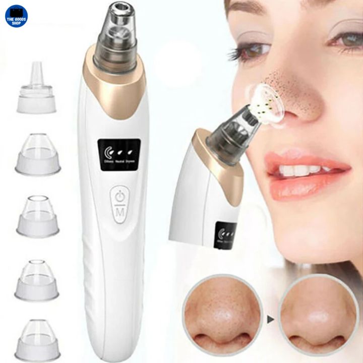 Blackhed 5 in 1 Professional Rechargeable Electric derma suction ...