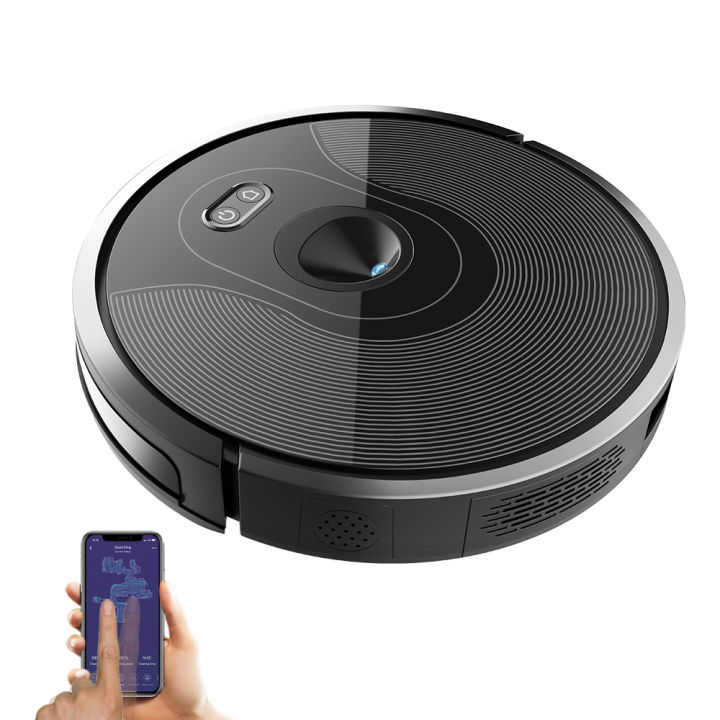 NANAKOR ABIR Robot Vacuum Cleaner X6,Smart Eye System, 6000PA Suction,APP NO GO Line, Selective ...