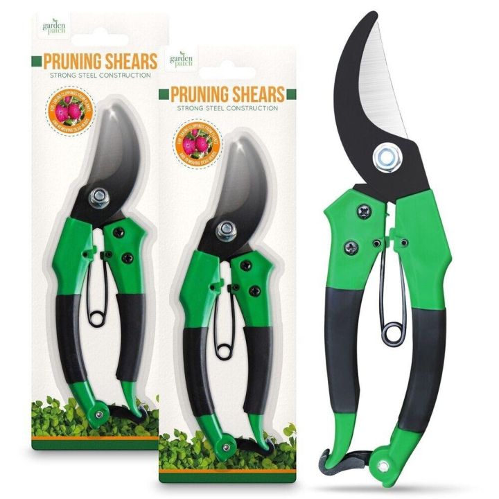 New Metal Pruning Shears Snips Easy To Use Pruner Plants Cutter Tool ...