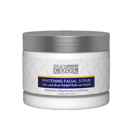 Silky Cool Whitening Facial Scrub 350ml | Daraz.pk