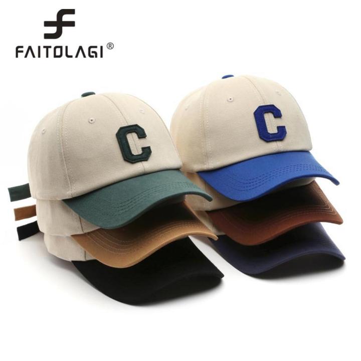 FAITOLAGI Patchwork Baseball Cap Fashion Color Matching Boy Girl Summer ...