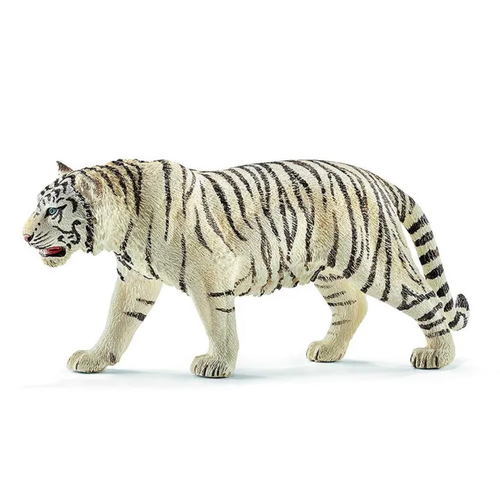 6.2inch White Tiger Pvc Figures 14731 Wild Life Animal Educational ...