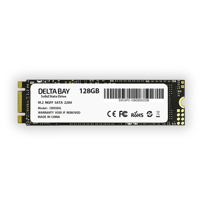 Delta Bay M2 NGFF SATAIII Computer Hard 128 GB SSD Desktop Laptop Solid ...