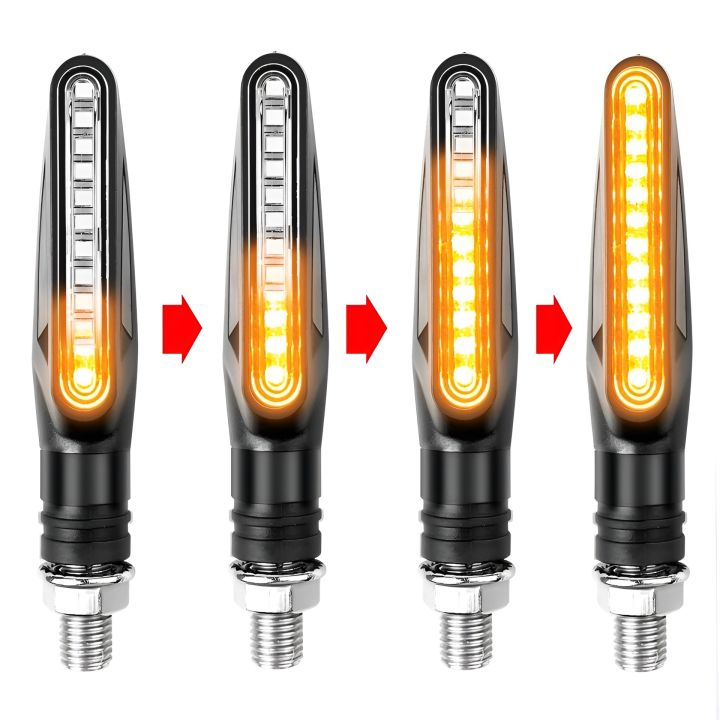 (4pcs) Audi style led indicator for all bikes | motorcycle turn signal ...