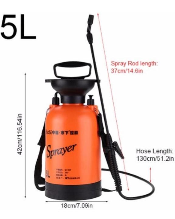 Pressure Sprayer 5 Liter | Daraz.pk