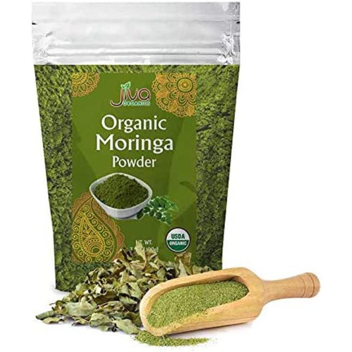 Organic Moringa Leaf Powder 100 g | Daraz.pk